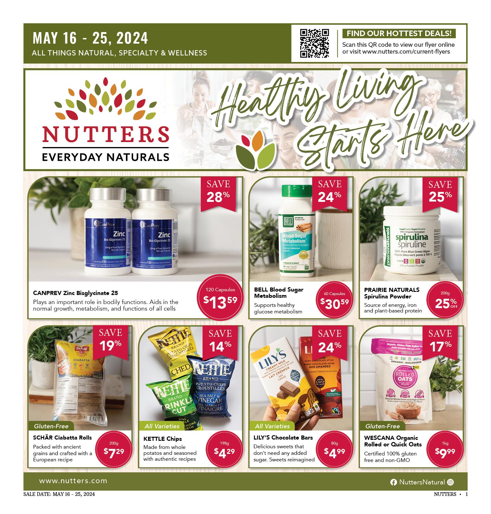 Current Flyers - Nutters Everyday Naturals