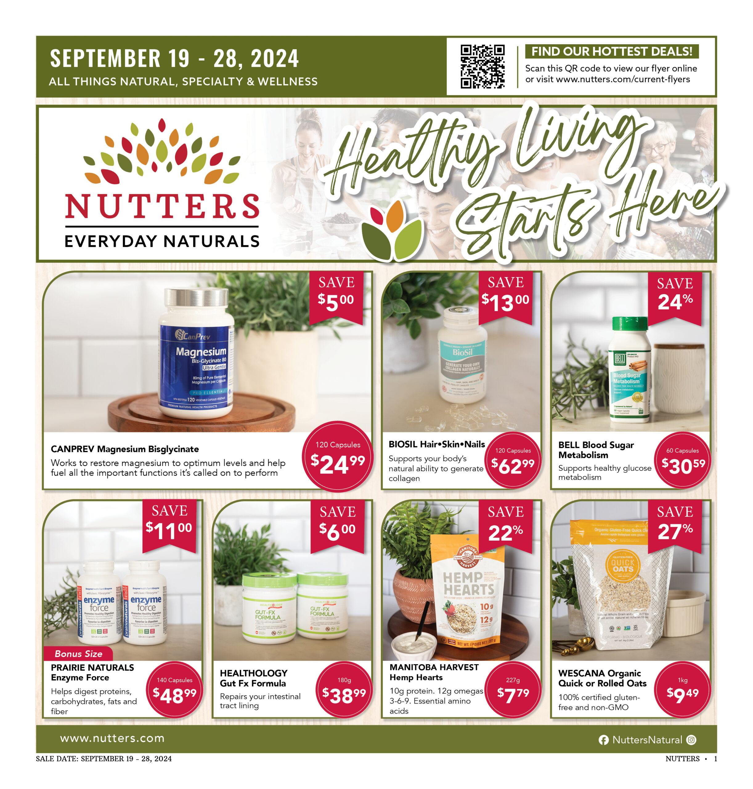 Current Flyers - Nutters Everyday Naturals